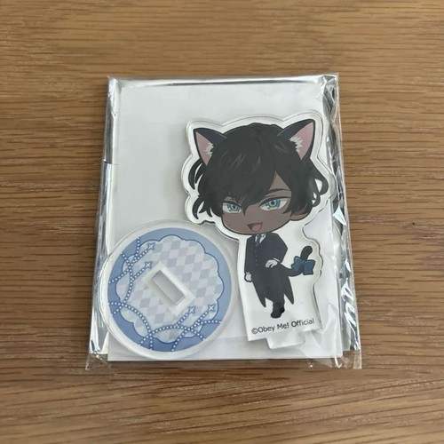 Obey Me Black Cat Butler Cafe Acrylic Stand Shimeon | eBay