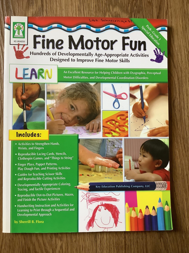 Fine Motor Fun for PreK-Grade 1 Educational resource book. | eBay
