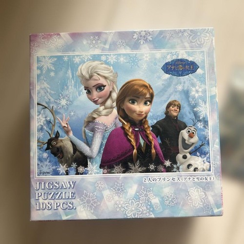 Frozen Elsa & Anna Jigsaw Puzzle 108 pcs Used, No Missing Pieces 66n | eBay