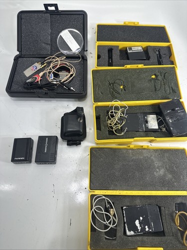 TTI. Aid Lot Police Surveillance Wiretap Recorder. Not Tested Surplus ...