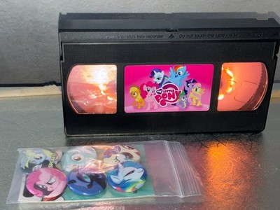 My Little Pony WeLoveFine G4 Derpy Luna DJ Pon-3 set of 6 pins buttons ...
