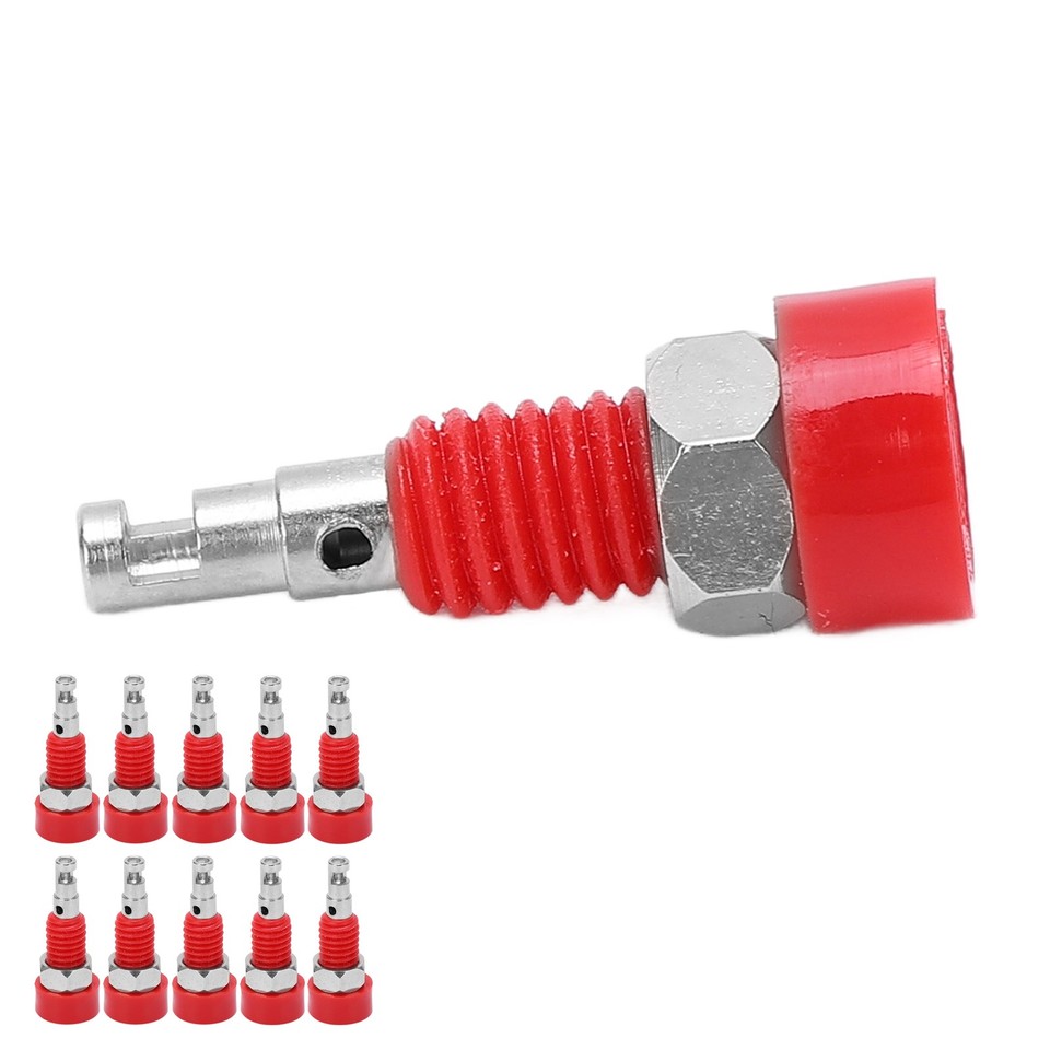 10pcs 2mm Banana Female Jack Socket Connector Adapter Panel Mini ...