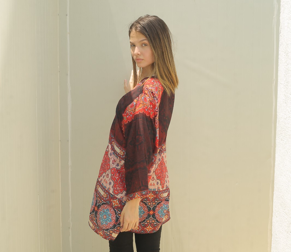 Pure Seide Kurz Kimono Duster Jacke Strickjacke Kappe Lockere Robe ...