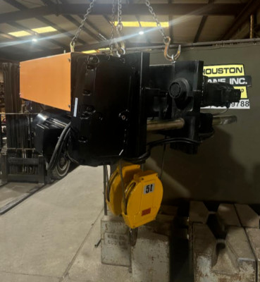 H-Lift 5 Ton Electric Wire Rope Hoist w/Motorized Trolley, 30 FT Lift ...