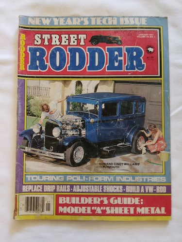 1981 January, STREET RODDER Magazine, New Year's Tech Issue (CP65) | eBay
