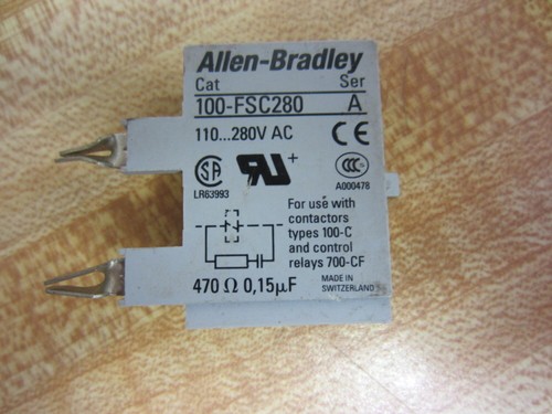 Allen Bradley 100-FSC280 Surge Suppressor 100FSC280 Ser A (Pack of 5 ...