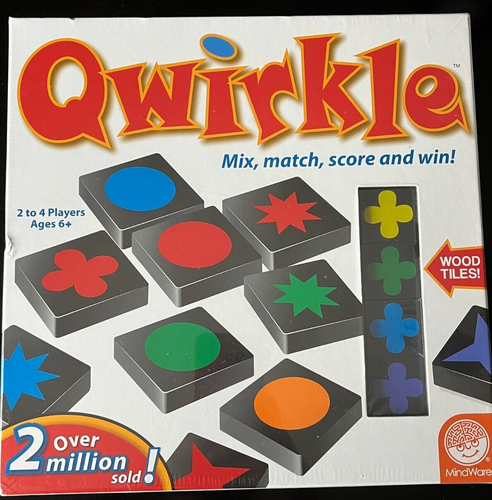 Qwirkle Game: Brand New, Unused, in Box With Plastic Wrap. 2-4players ...