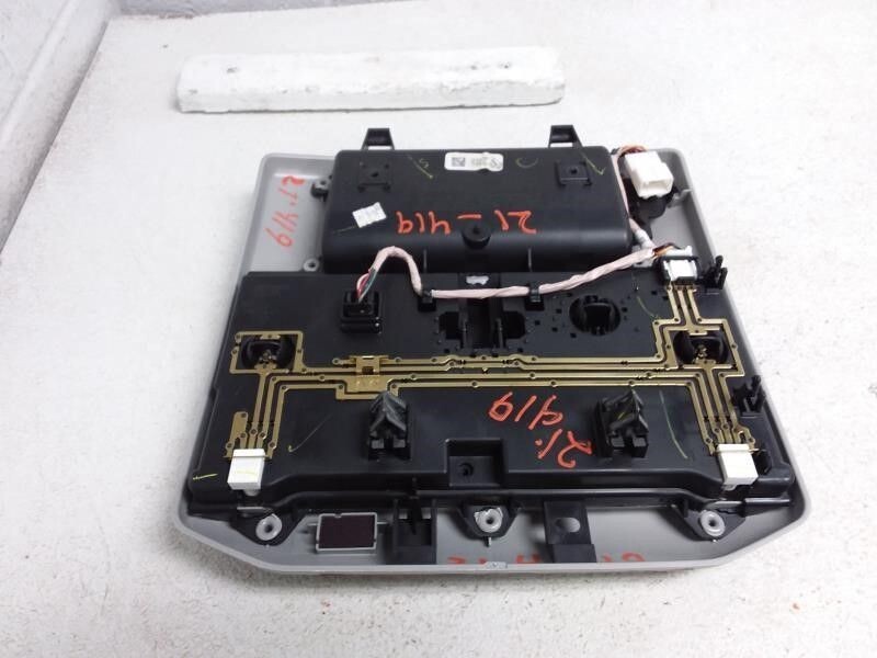 2014-2019 Toyota Tundra Overhead Roof Console w/o Sunroof Gray OEM | eBay