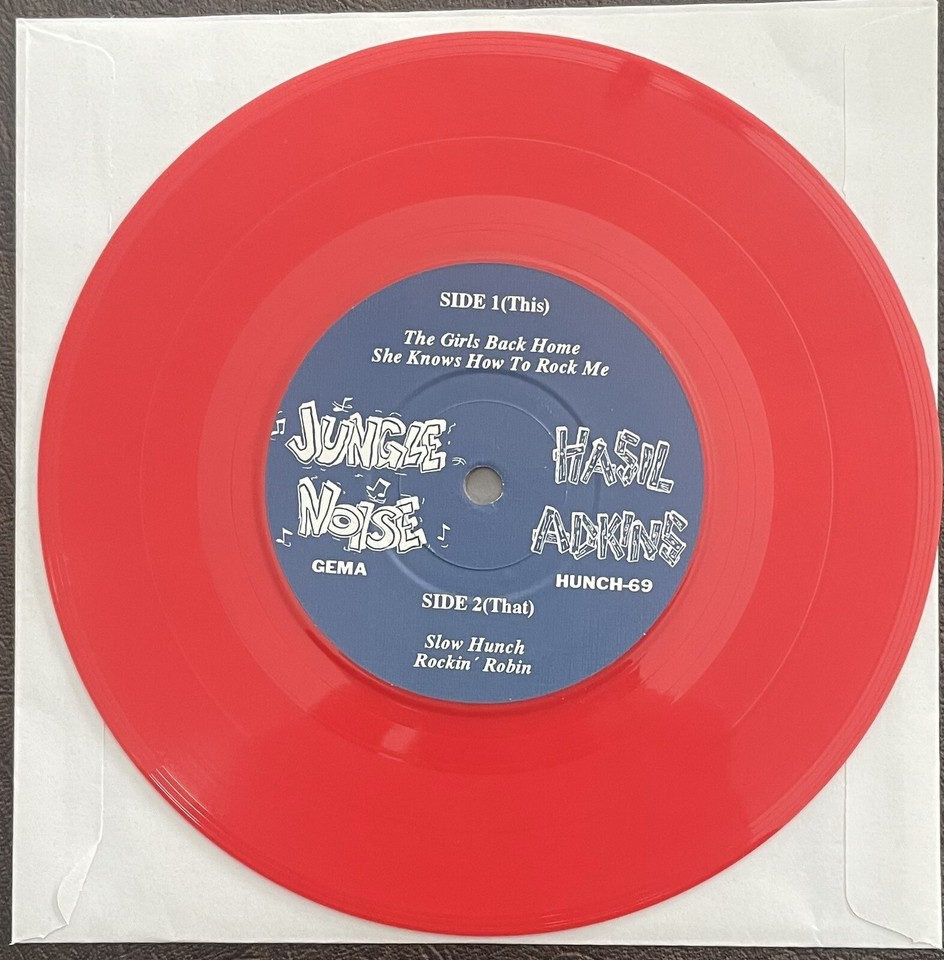 HASIL ADKINS Slow Hunch 7 RED GERMANY 1997 NEW Psychobilly nude cover ...