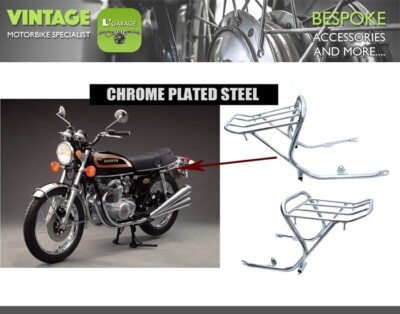 HONDA CB550 K FOUR 1977-1978 REAR FENDER MUD GUARD SEAT GRAB BAR RAIL ...