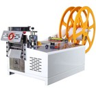 Automatic Computerized Tape Cutting Machine Magic Sticker Zipper Cutter ...