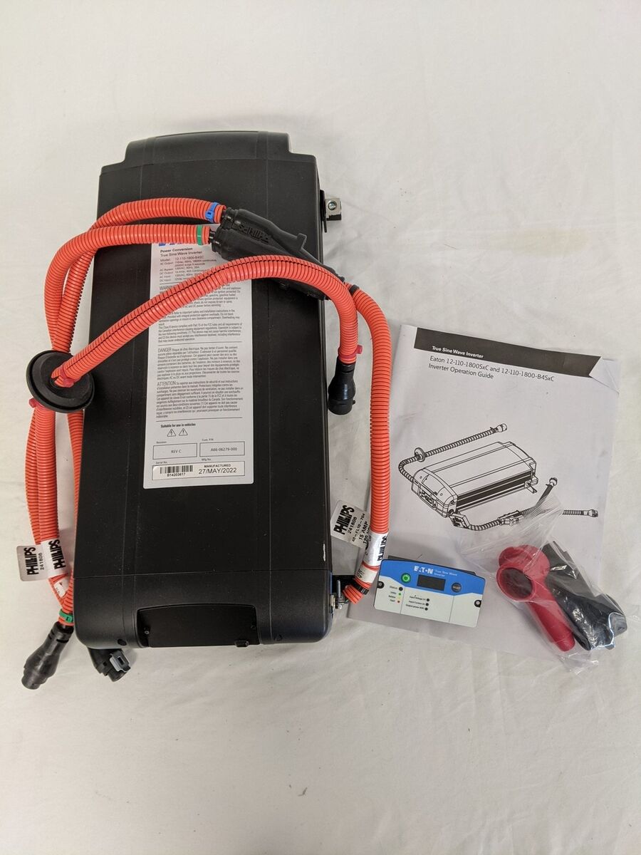 Used Eaton 1800W True Sine Wave Inverter - A66-06279-000 | eBay Used Eaton 1800W True Sine Wave Inverter - A66-06279-000 | eBay