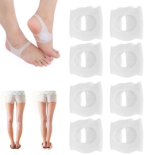 4 Pairs SEBS Arch Support Orthopedic Pads For Women Men Foot Varus ...