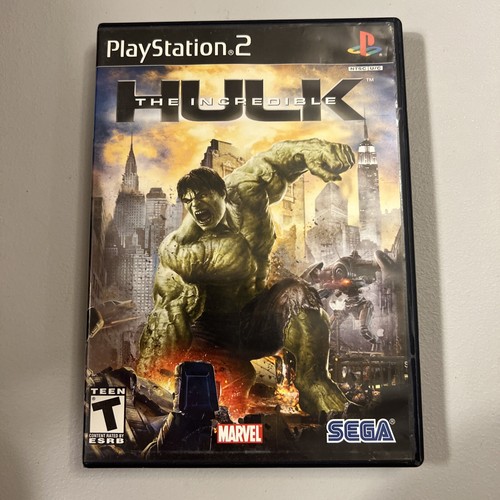 The Incredible Hulk PS2 (Sony PlayStation 2 2008) Complete Free ...