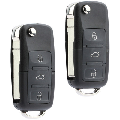 2 For 2002 2003 2004 2005 Volkswagen VW Beetle Keyless Remote Car Flip ...