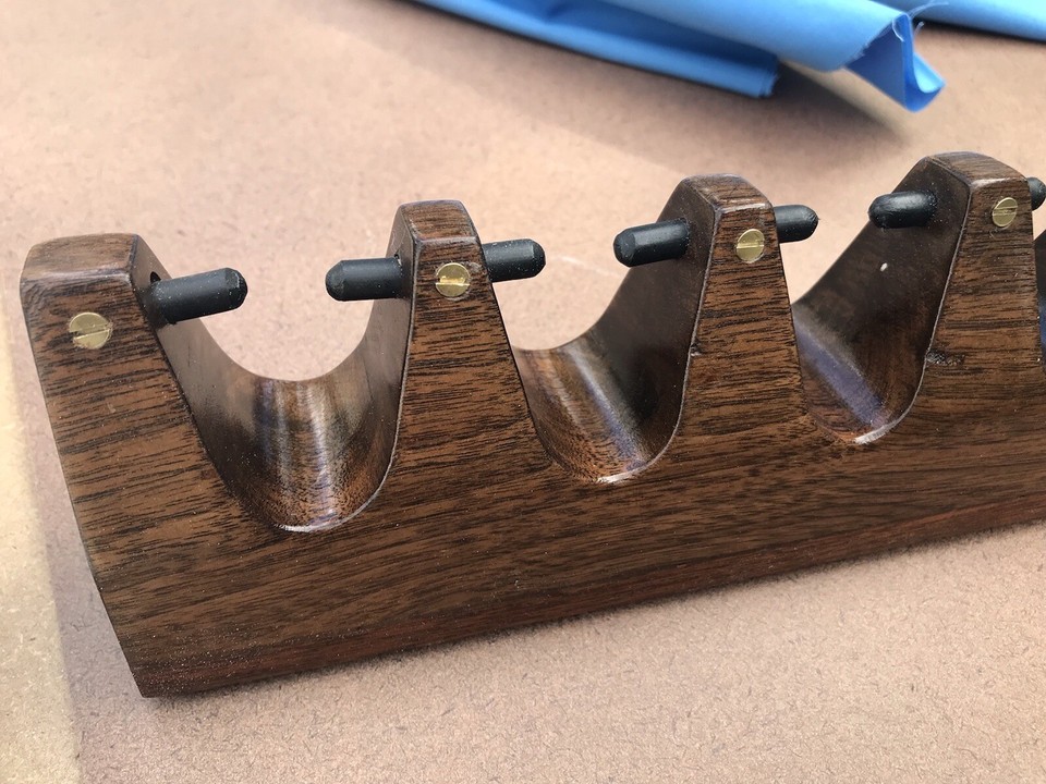 Brunswick Gold Crown Pool Cue Wall Rack (New) | eBay