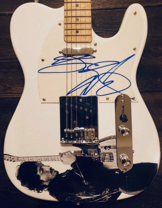 Sold At Auction: Bruce Springsteen Signed Telecaster Guitar