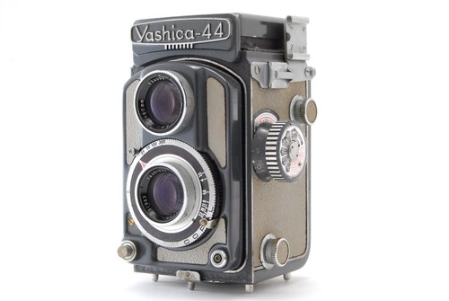 [NEAR MINT] Yashica 44 4x4 TLR Film Camera Gray Yashicor 60mm F3.5 From ...