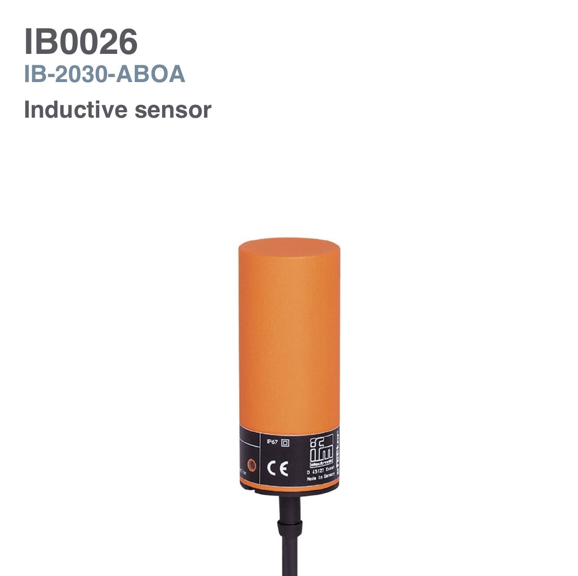 Ifm IB0026 Inductive sensor (Brand New) | eBay