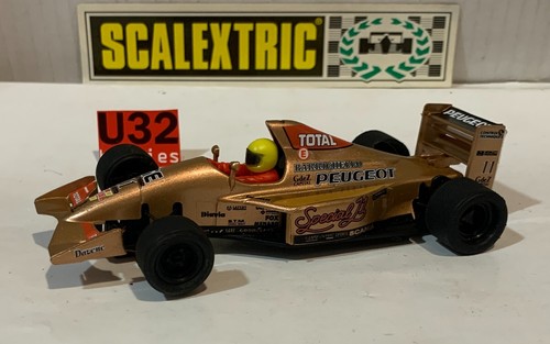 Slot Car Scx Scalextric Tyco Exin C-8322 Jordan 196 Peugeot #11 F1 ...