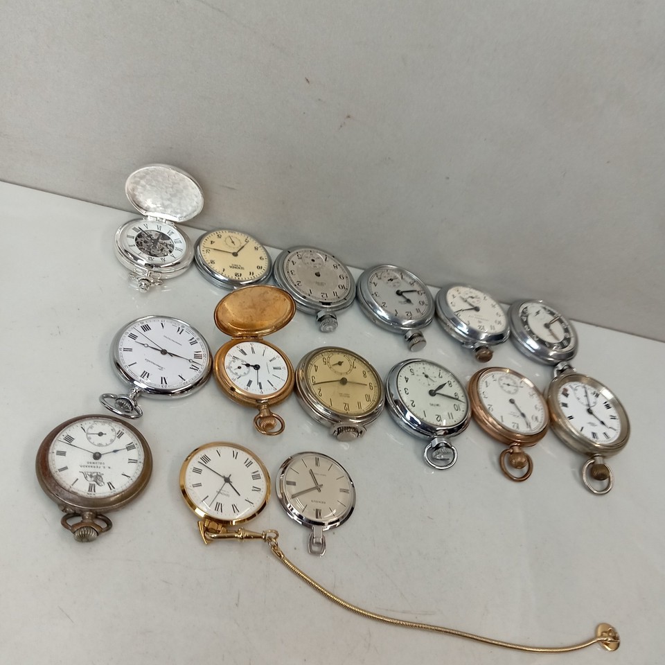 Job Lots Mechanical Stop/Pocket Watches Untested | eBay UK