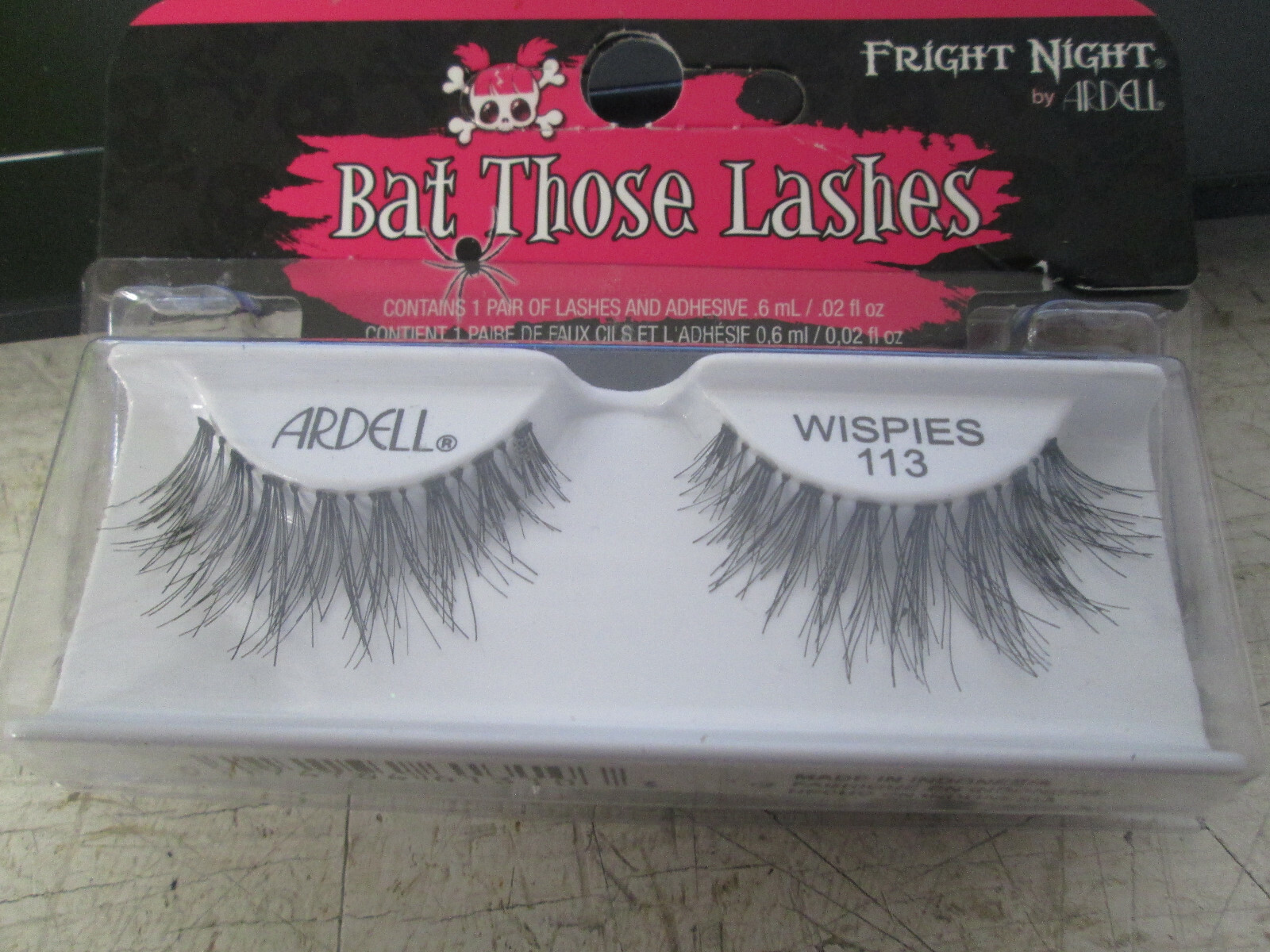 Fright Night Bat Those Lashes Ardell Wispies 113, 1 Pair, NIP ...