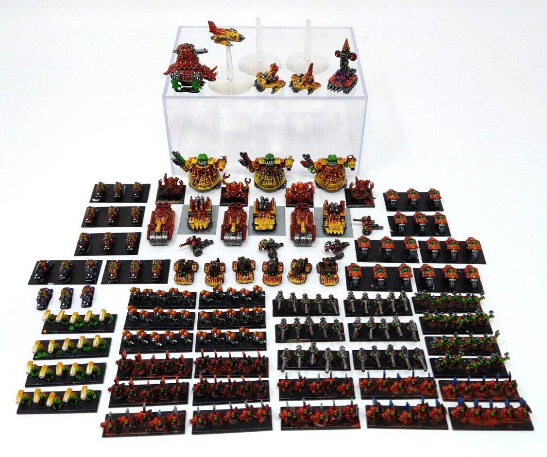 Warhammer EPIC 40k: Ork Army Lot LOOSE OOP GAMES WORKSHOP SPACE ORKS | eBay