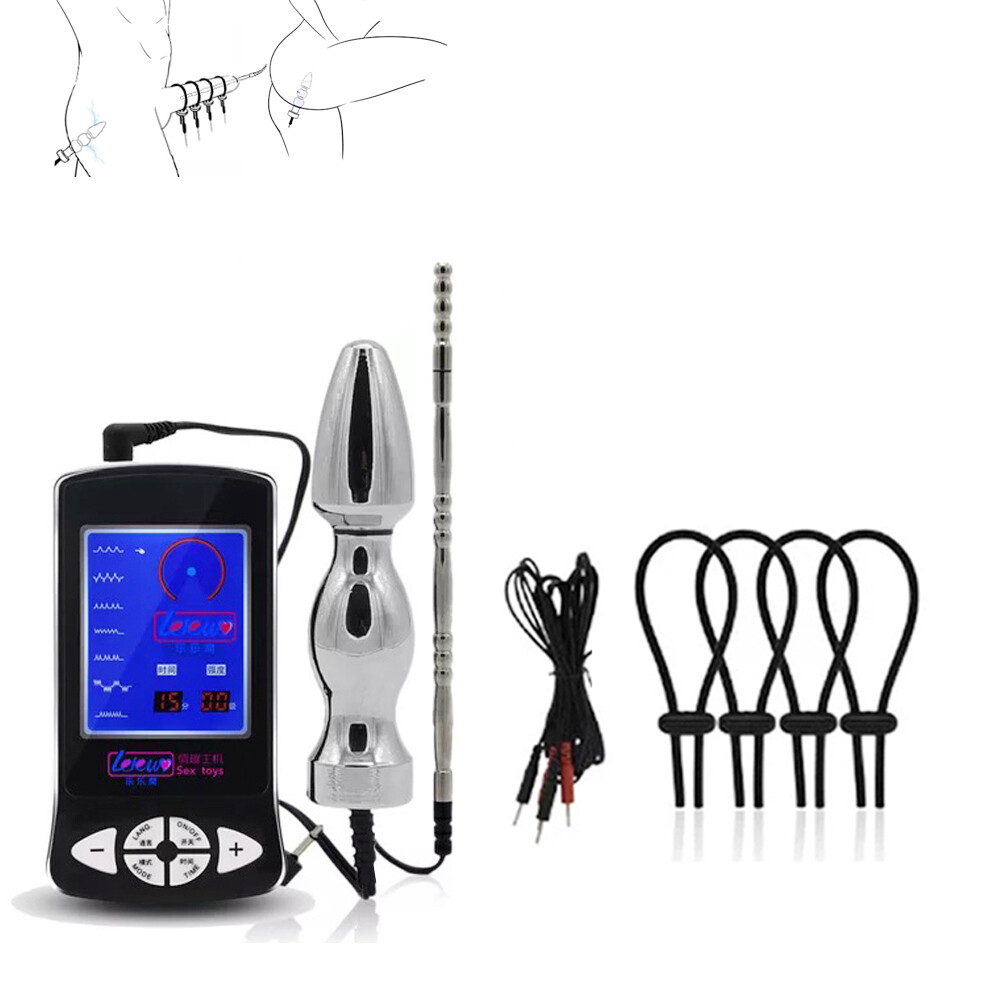 Electric Shock Electric Kit Estim Pulse Device | eBay