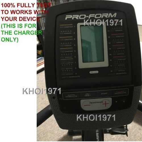 4-FT WALL HOME HOUSE AC adapter power for 460R ProForm Recumbent ...