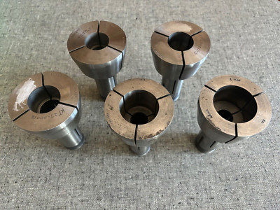 HARDINGE 5C HARDENED & GROUND EXTENDED DEPTH, COLLETS, MANY SIZES ...