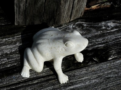 LARGE Calcite Egyptian Hand Carved Sculpture Pepe The Frog God Kek ...