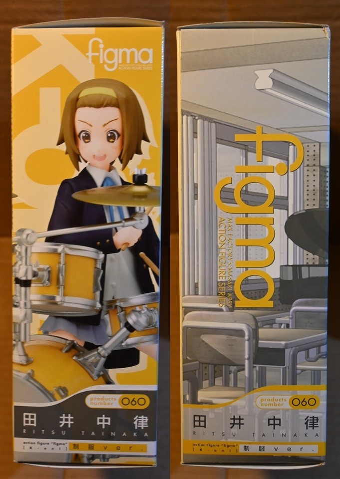 Figma #060 K-ON! Ritsu Tainaka (School Uniform Ver.) USED FIGURE, SEE ...