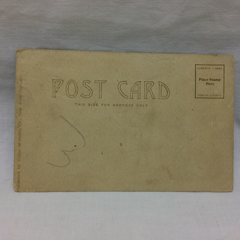 Vintage Postcard Grant Tullar Religious Composition Forward Sheet Music ...