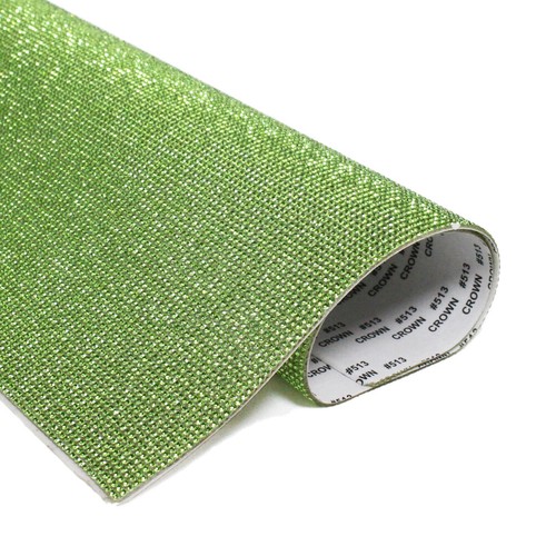 Self-Adhesive Sparkling Round Rhinestone Stickers Sheet 9.45x15.75 ...