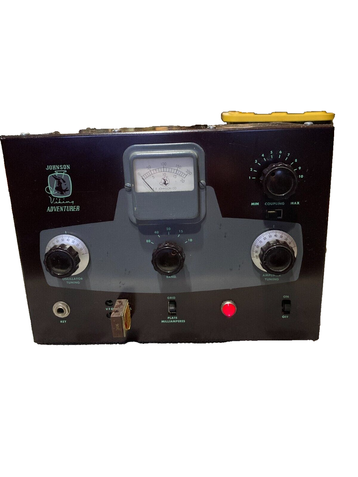 Vintage Johnson Viking Adventurer HAM Radio Transmitter (Untested) | eBay