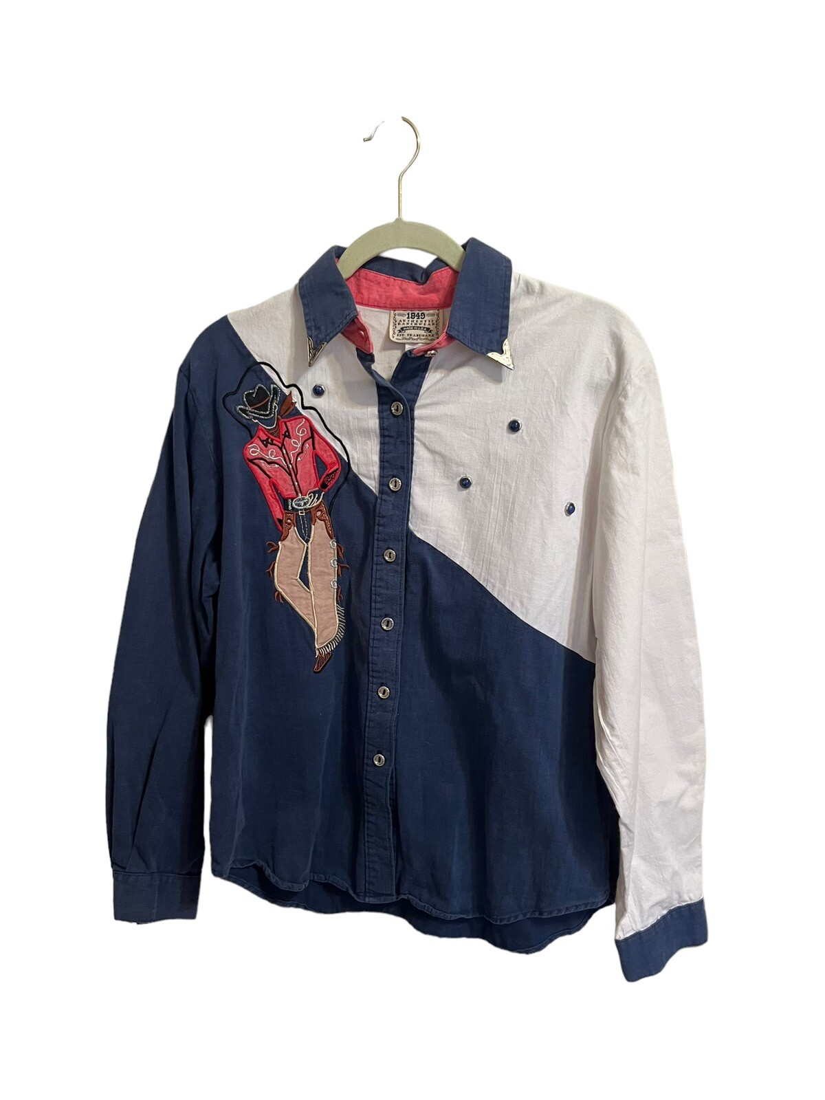 Vintage’90’s Cowboy shirt 1849 authentic ranch wear … - Gem