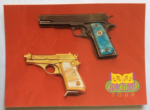 ELVIS PRESLEY, 1992 GRACELAND TOUR #185, ELVIS LOVED GUNS | eBay