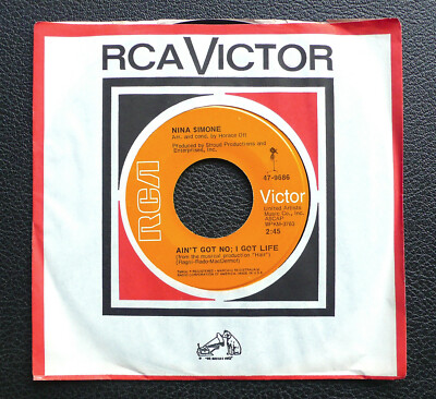 7" Nina Simone - Ain't Got No; I Got Life/ Real Real - USA RCA | eBay