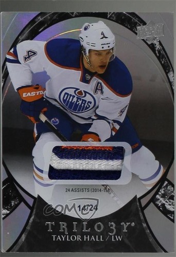 2015-16 Upper Deck Trilogy Season Stats Black Rainbow Foil /24 Taylor ...