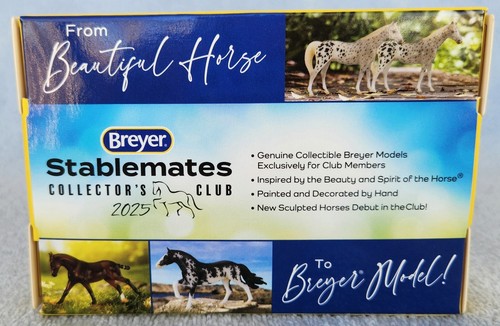 Breyer 2025 Stablemate Collector's Club, Horatio "Mercutio". #B-CS ...