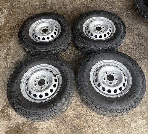 16" Dodge Ram Promaster Wheels Tires Factory Original OEM Set 4 Steel ...