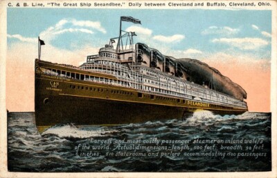 C. & B. Line, "The Great Ship Seeandbee," Daily between Cleveland and ...