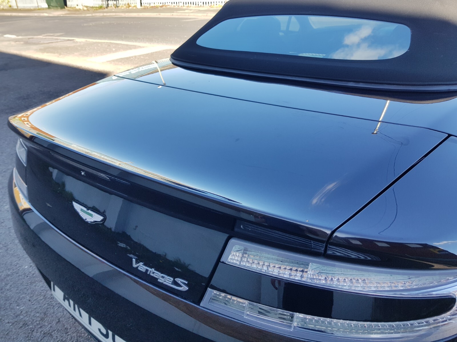 ASTON MARTIN VANTAGE S V8 2008 - 2017 REAR TRUNK BOOTLID DECKLID ...