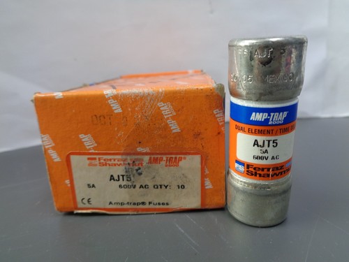 New Lot Ferraz Shawmut AJT5 Amp Fuses LPJ 5sp Class J 600V NIB | eBay