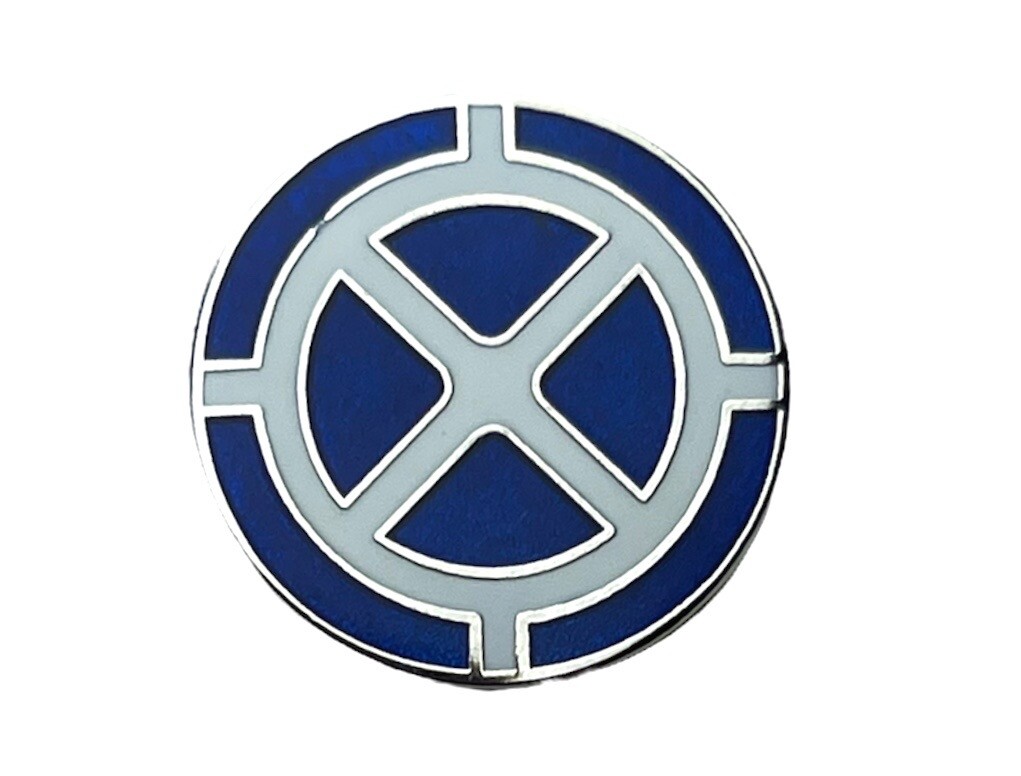 35th Infantry Division Army Blue and White Hat Lapel Pin EE15489 F1D14C ...