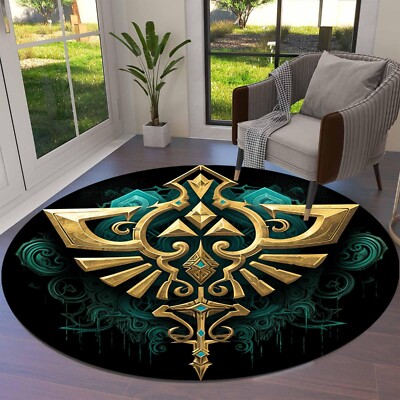 Legend Of Zelda Rugs,Gamer Rug,Zelda Symbol Rug,Zelda Gamer Rug,Game ...