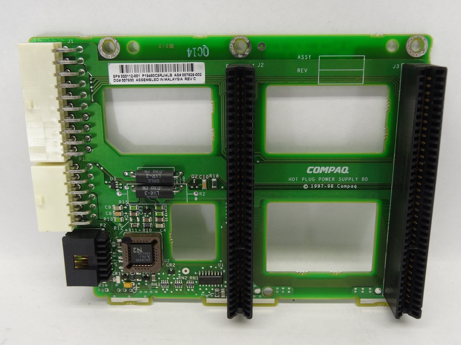 HP 333112-001 PROLIANT 1850R RACK DUAL REDUNDANT POWER SUPPLY BACKPLANE ...