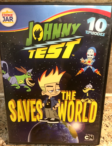 Johnny Test Saves the World DVD / 10 Episodes /Ships free Same Day with ...