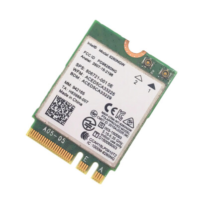 Intel Wireless-AC 8260 NGFF Dual Band 802.11ac 867Mbps + Bluetooth 4.2 ...