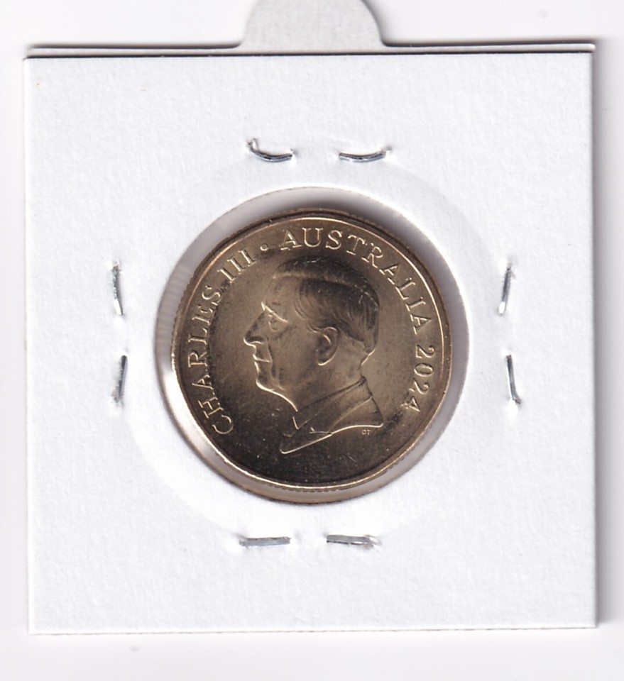 AUSTRALIAN: 2024 $1 BLUEY BUCK COLLECTABLES UNC COIN IN 2X2 HOLDER ...